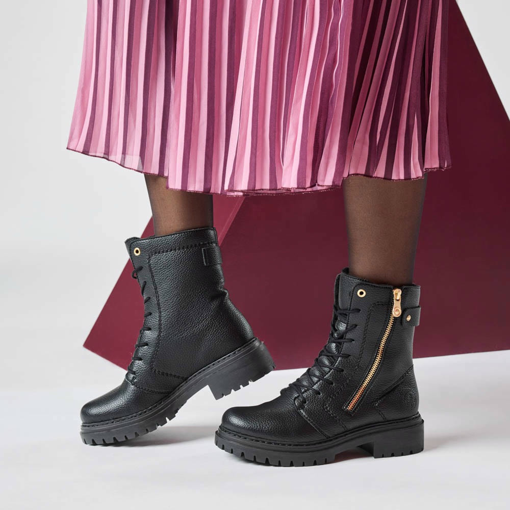 Rieker Femme Biker Boots | 72640-00