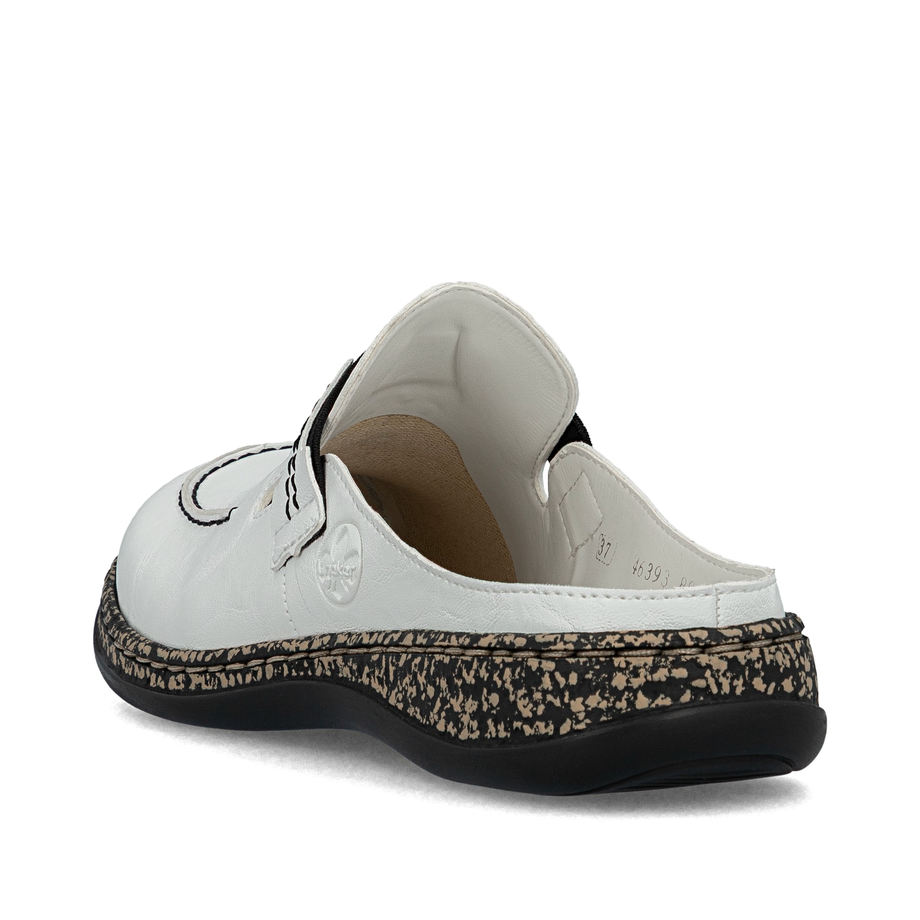 Rieker Damen Clogs weiss 46393-80