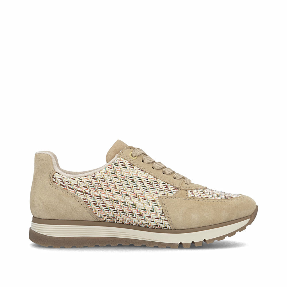 Rieker Damen Sneaker Low beige 49010-62