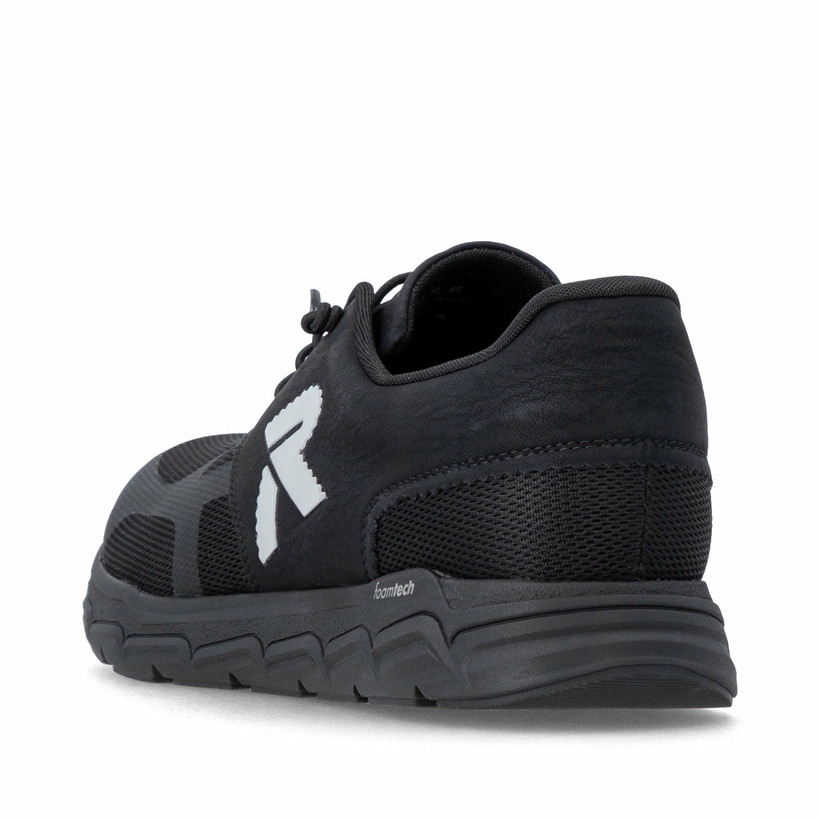 Rieker Herren Sneaker Low schwarz 09100-00