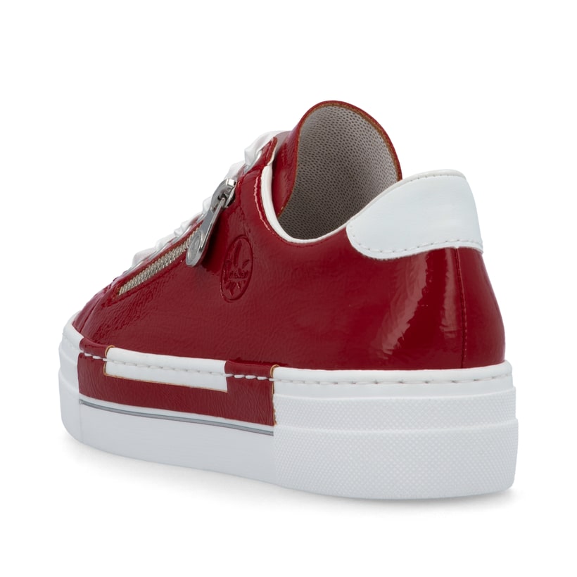 Rieker Damen Sneaker Low rot N49C2-33