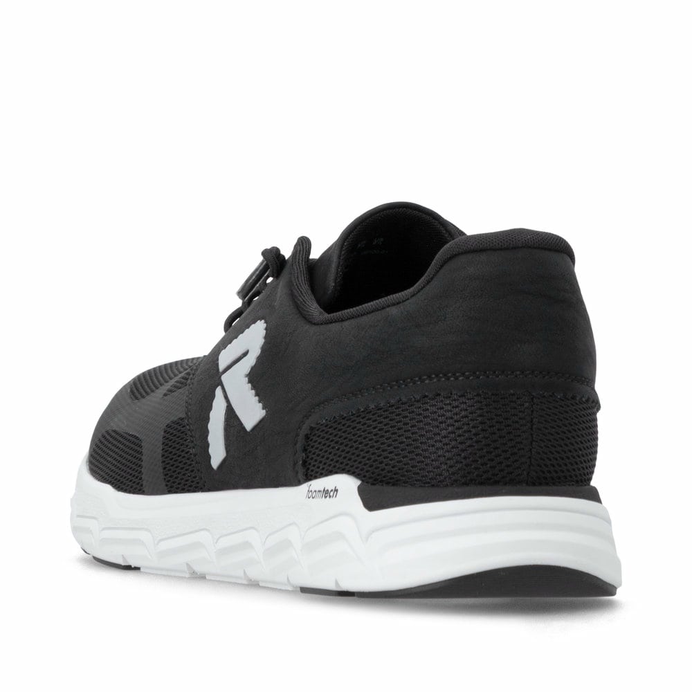 Rieker Herren Sneaker Low schwarz 09100-01