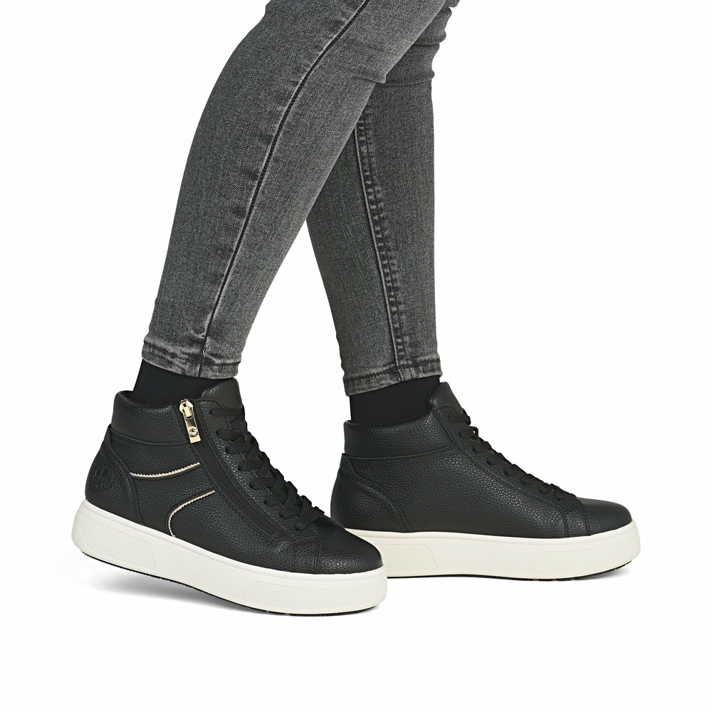 Knochelhohe Sneaker Damen Mit Reiverschluss